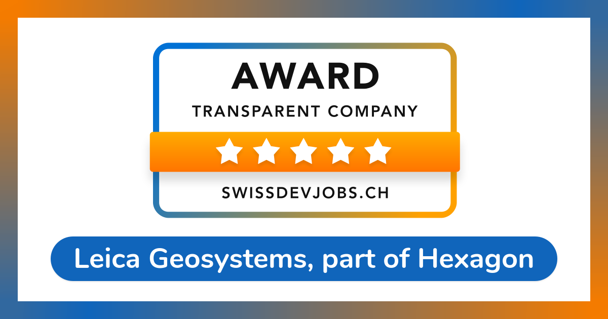 Leica Geosystems, part of Hexagon - tech jobs & company profile